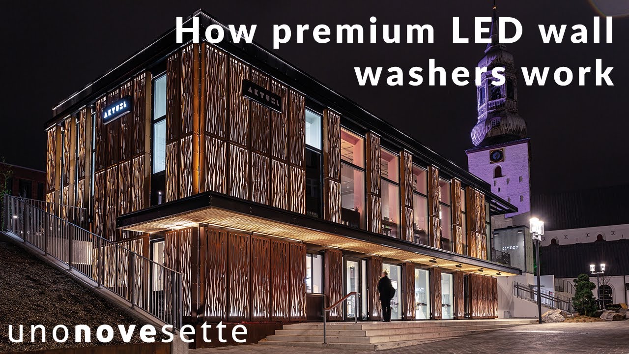 How premium LED wall washers work