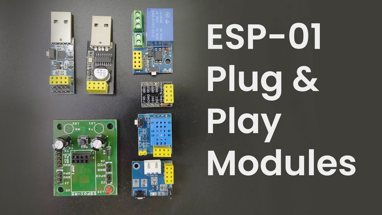 ESP-01 Plug and play Modules