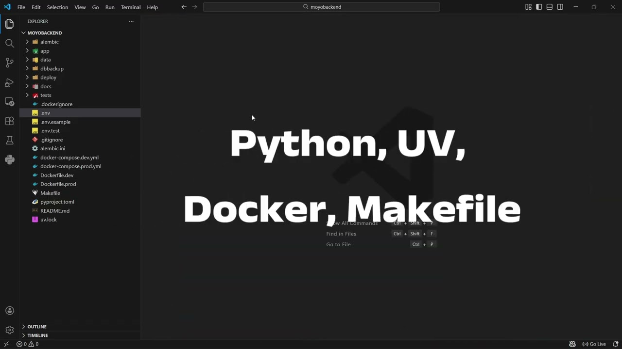 How to run FastAPI NextJS React Native Starterkit Project on Local Machine