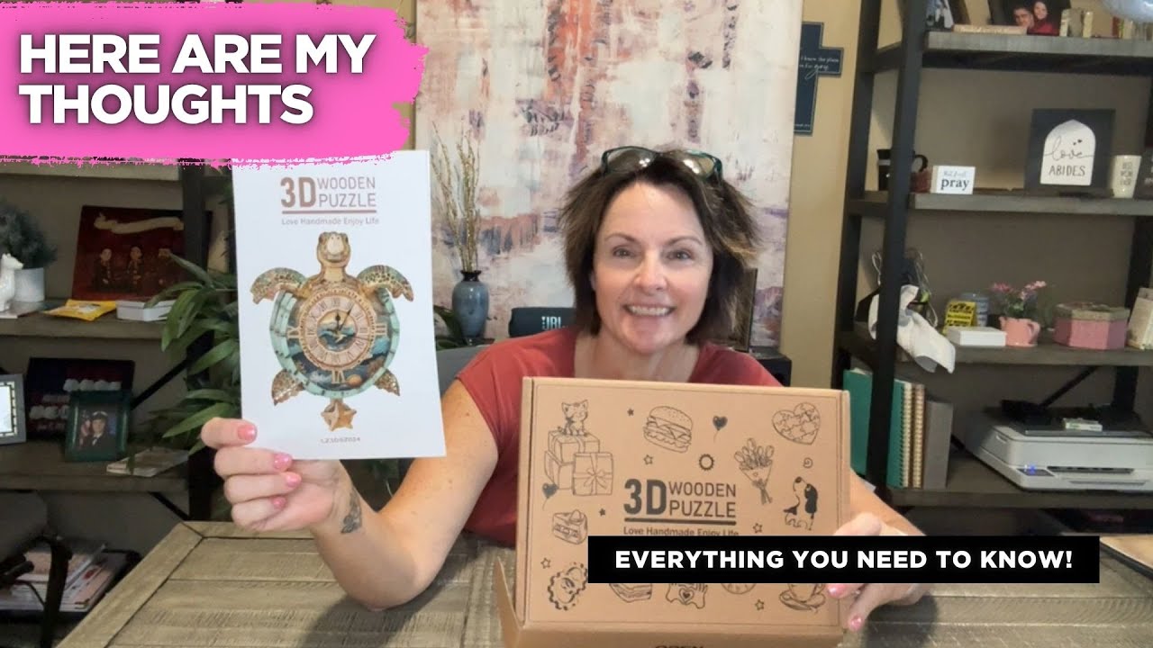 Clock-Turtle 3D Puzzle Review | Mechanical DIY Pendulum Clock