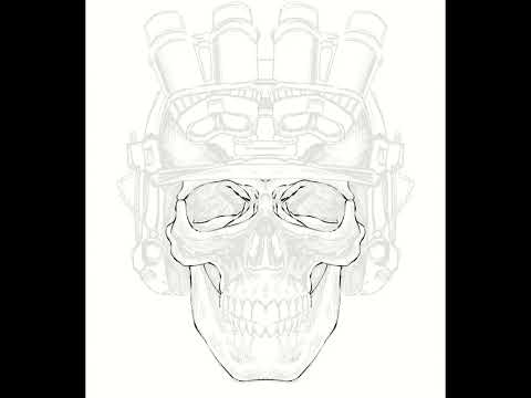 Tactical Skull Logo Illustration (Speed Drawing)
