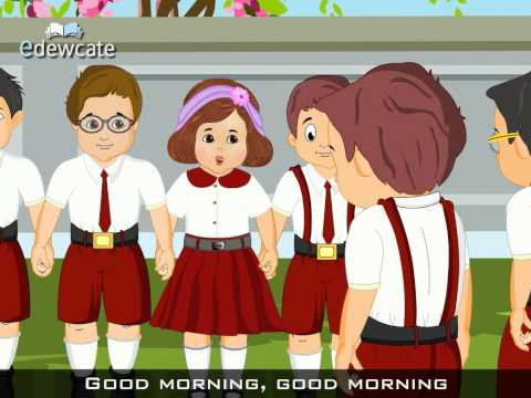 Good Morning | Nursery Rhyme Lyrics and Video – the songs we sing