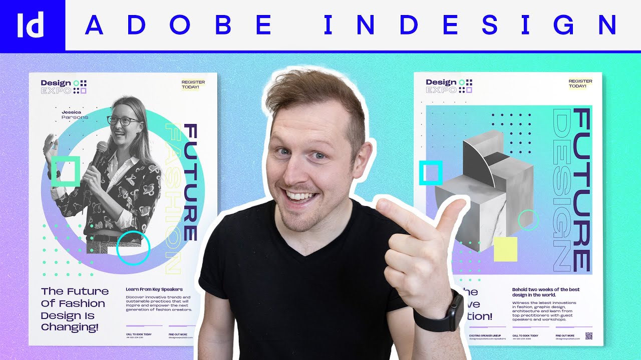 DYNAMIC Poster Layout  |  Design Tutorial  |  Adobe InDesign