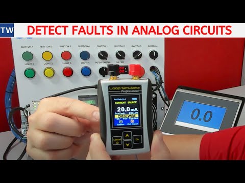 Detect a Break in a 4-20mA Circuit with the OPEN WIRE Feature