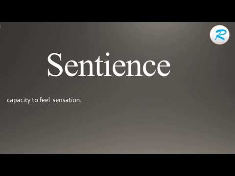 How to pronounce Sentience