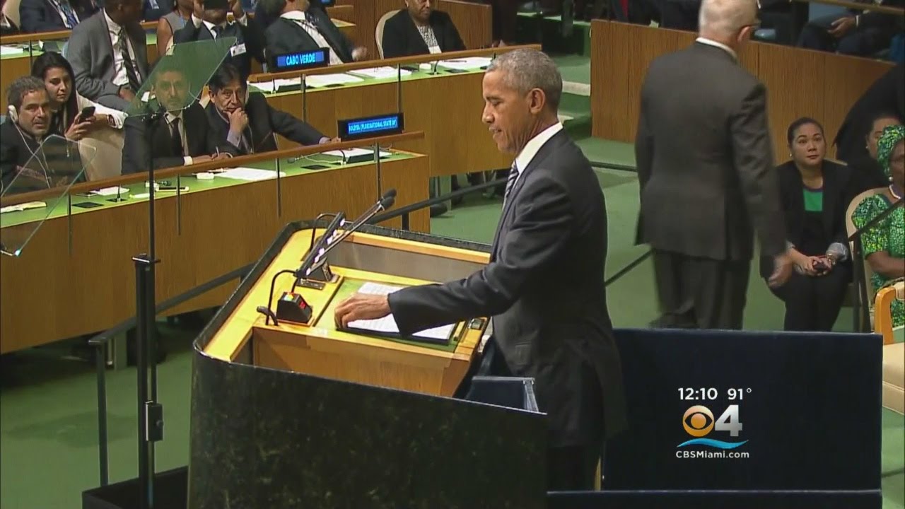 Obama, In Final UN Speech, Calls For World Course Correction