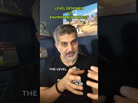 level designer vs environment artist #gameartist #gamedevelopment #gamedesigner