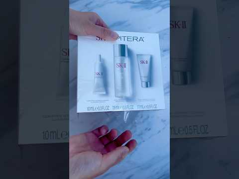 I tried the viral Japanese SK2 essence that sells every 2 seconds #ASMR #unboxing #jbeauty