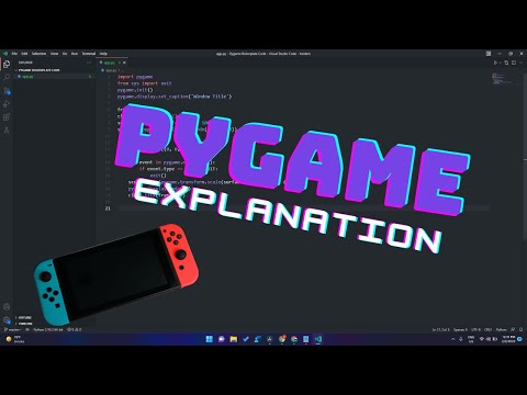 Pygame Boilerplate Code Explanation!!