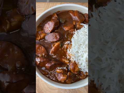 Chicken & Sausage Gumbo 🇺🇸 #stew #comfortfood