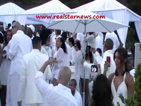 Chris Brown Dancing to Thriller at Diddy’s 4th of July White Party ...