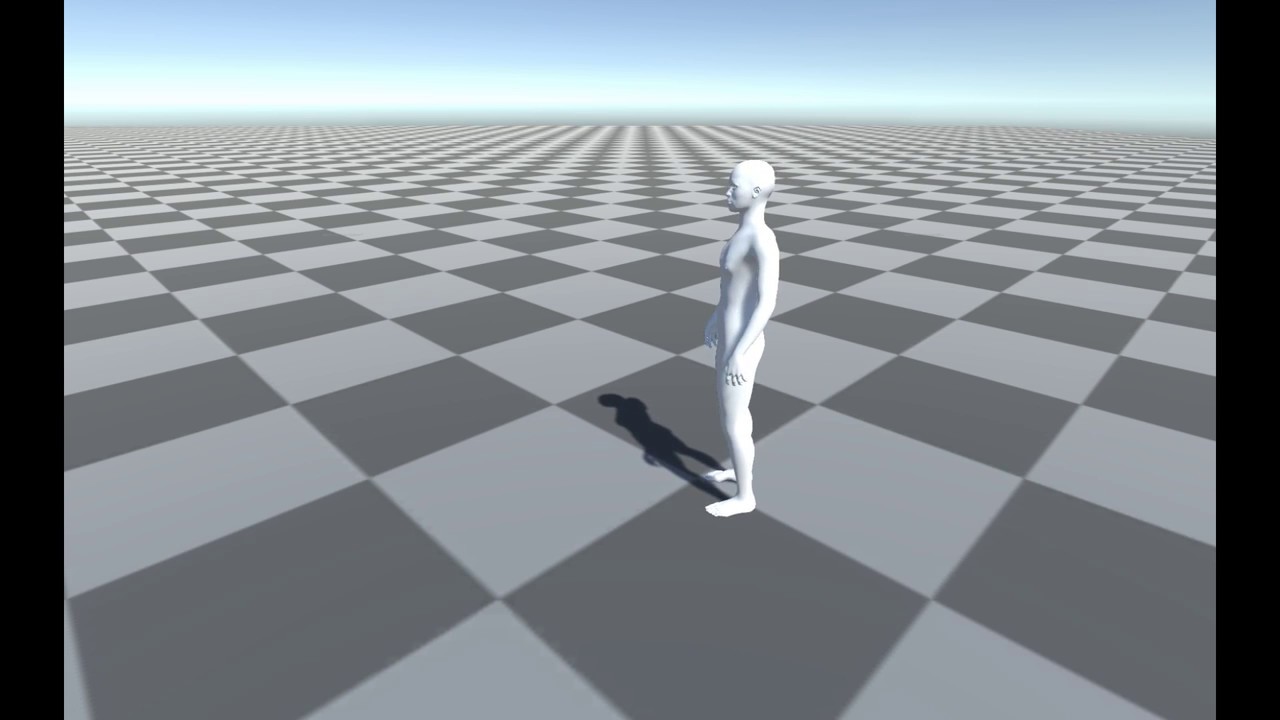 Root motion + dynamic rotation adjustment - Locomotion test 2
