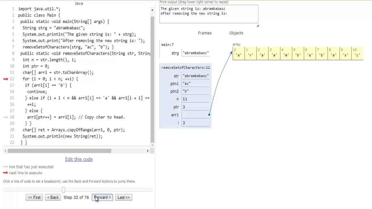 w3resource.com: Java String Exercise-48