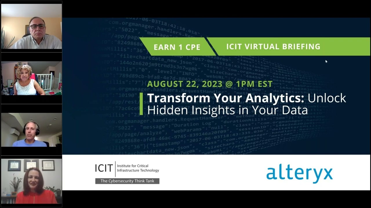 ICIT Virtual Briefing   Transform Your Analytics  Unlock Hidden Insights in Your Data