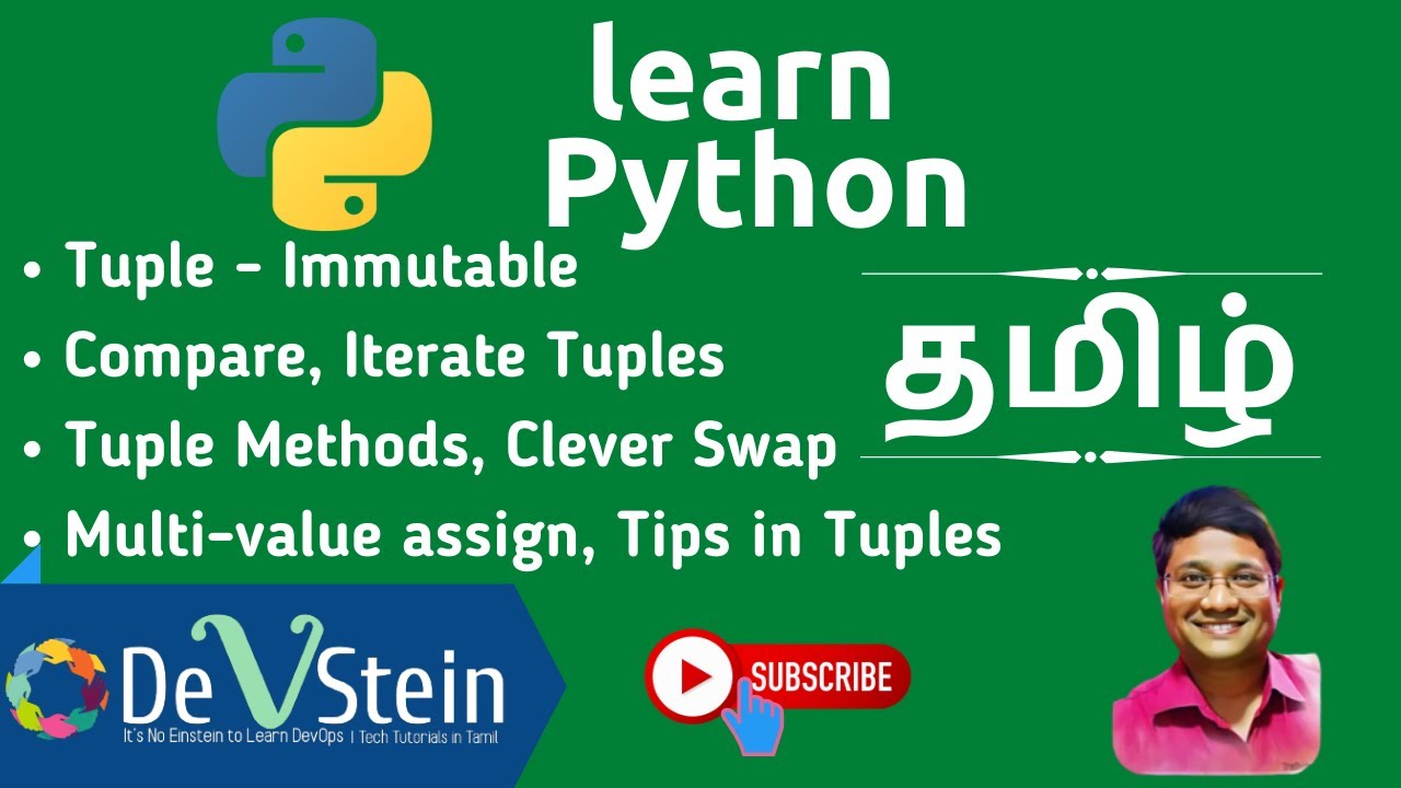 P09 Python in Tamil - Tuple