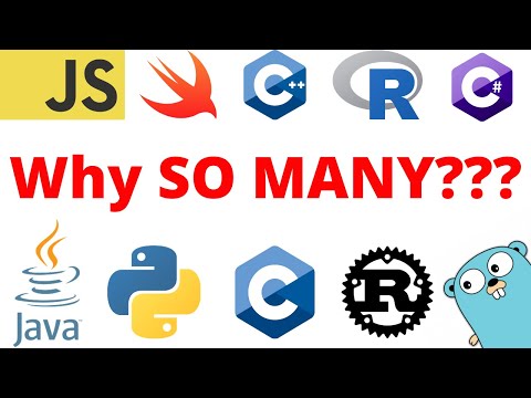 Why are there SO MANY PROGRAMMING LANGUAGES???