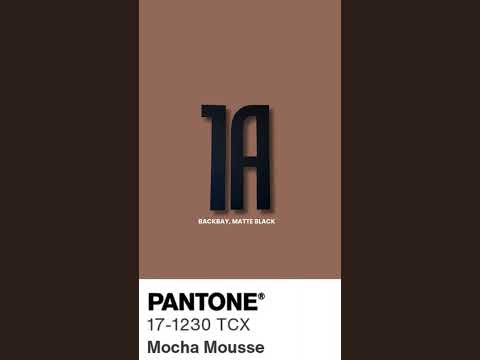 Mocha Mousse 🤝🏼 Modern House Numbers