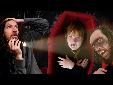 DRACULA DAUGHTER 🧛♀️ Vampire Family moves to a haunted neighborhood.. Adley & Dad play new Sims