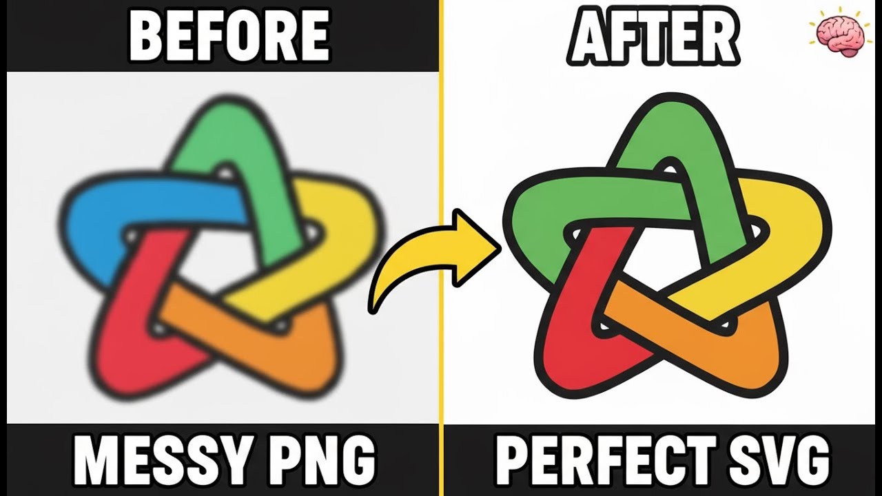 How to *Actually* Convert a PNG to a Clean SVG with AI