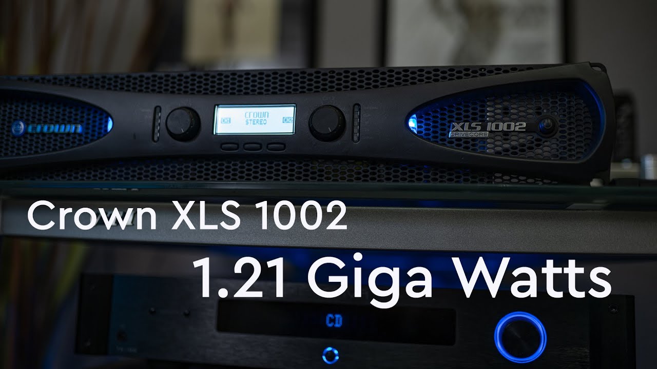 Crown XLS Drive Core 1002 Amplifier Review - Slender Heavyweight?