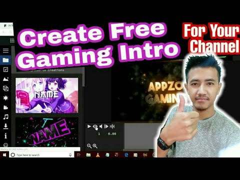 How to Create intro for Gaming Channel (Free No WaterMark)