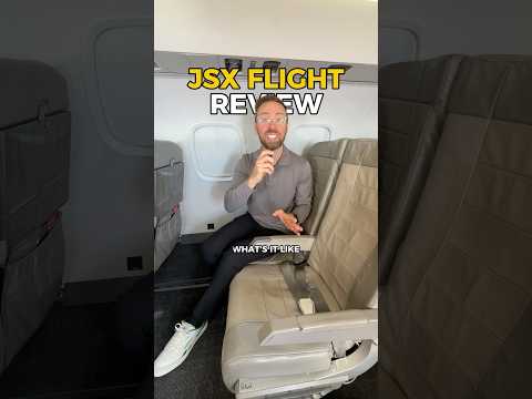 I flew on a semi-private jet and it was super cool. I loved it. #jsx #flight #airlines