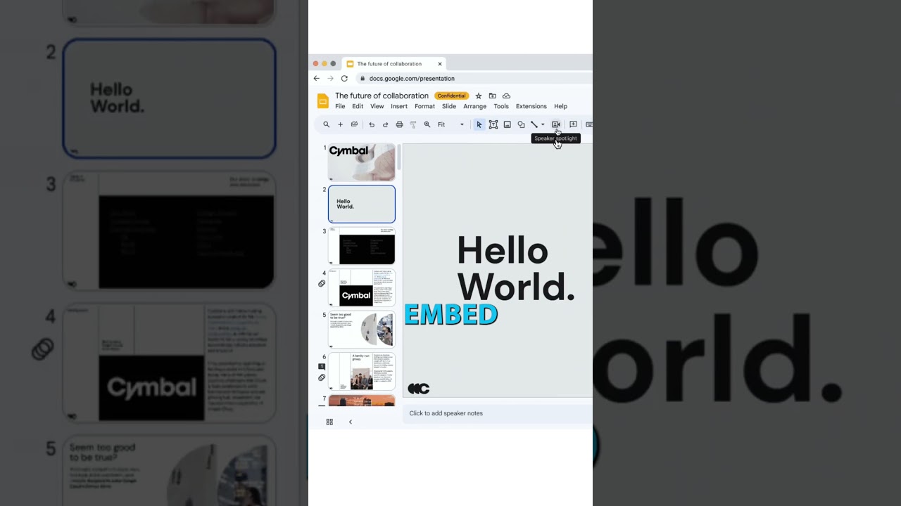Google Slides' CRAZY NEW Feature!