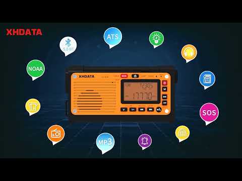XHDATA D-608WB Emergency Radio