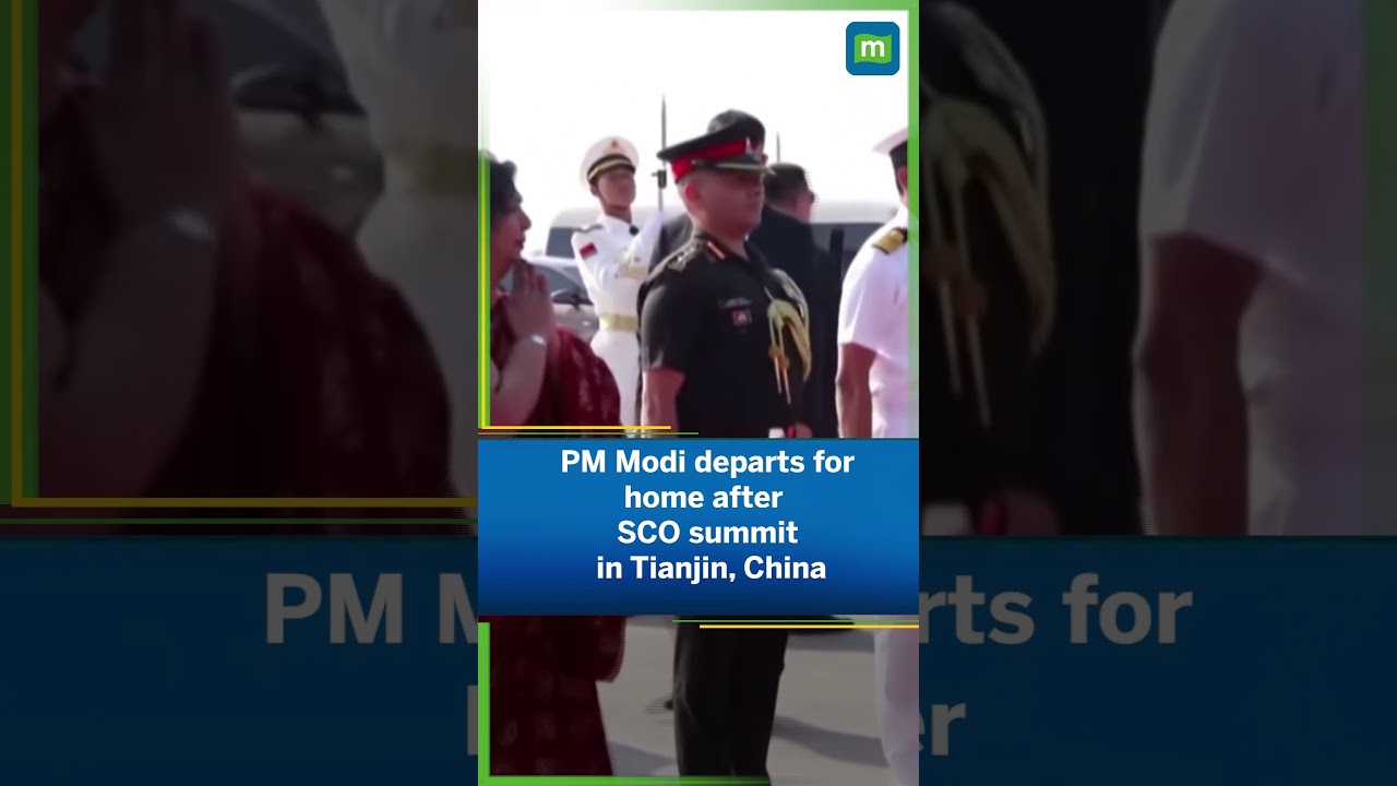 PM Modi departs for home after SCO summit in Tianjin, China