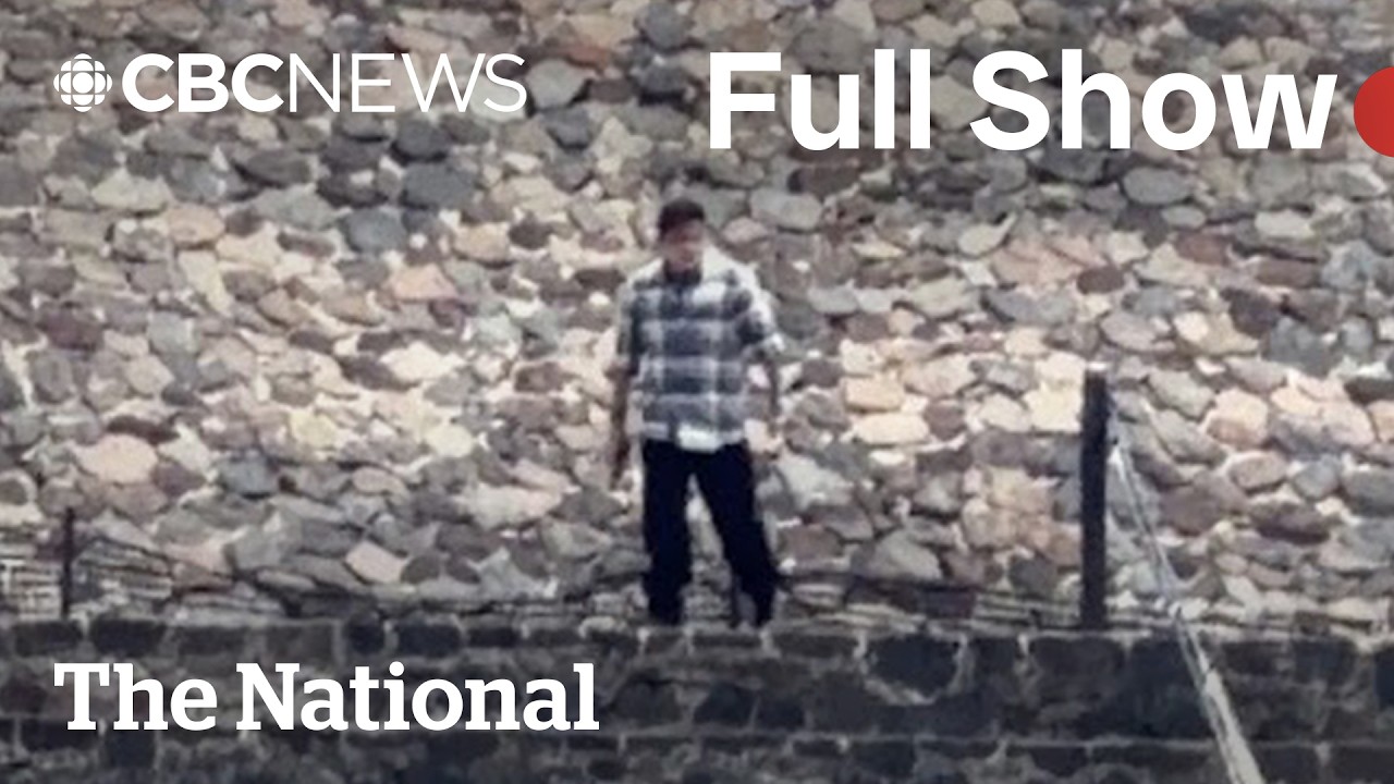 CBC News: The National | Witness video captures Mexico shooting chaos