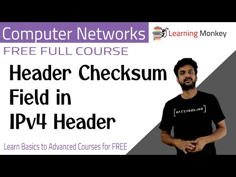Header Checksum Field in IPv4 Header || Lesson 76 || Computer Networks || Learning Monkey ||