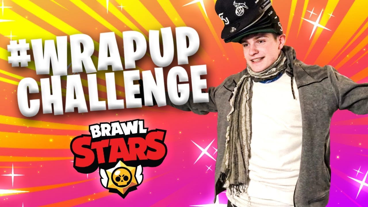 SUPERCELL CHALLENGED ME TO DO THIS IN BRAWL STARS #wrapupchallenge