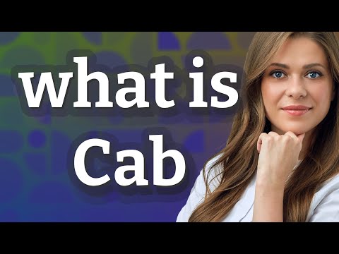 Cab | meaning of Cab