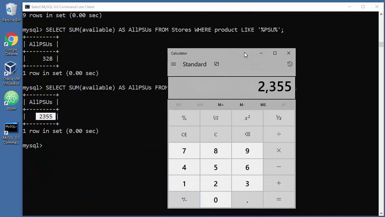 MySQL Tutorial - 32 - SUM() Function