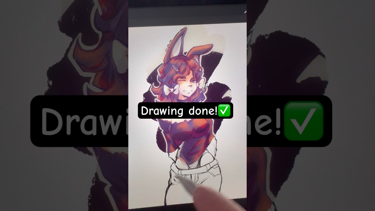 Fun drawing by OffbrandArtistShop 💜 #art #drawing #anime #workingartist #digitalart #wipartwork