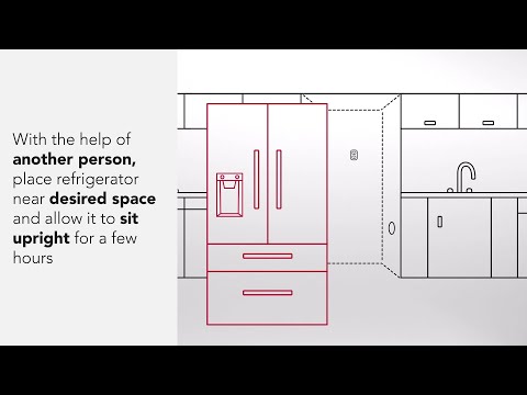 How to Install a KitchenAid® Refrigerator