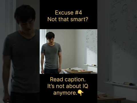 Excuse #4, I’m not smart enough.” Read this.👇