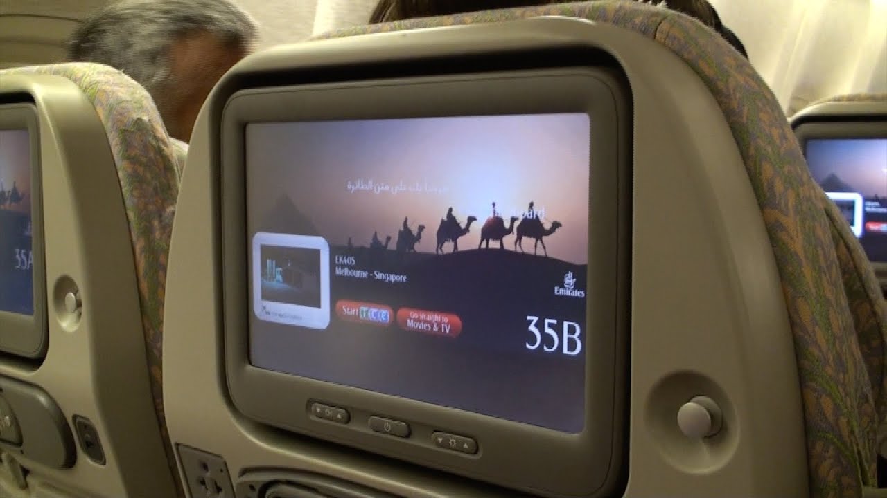 Emirates Economy Class Seating on Boeing 777-300ER