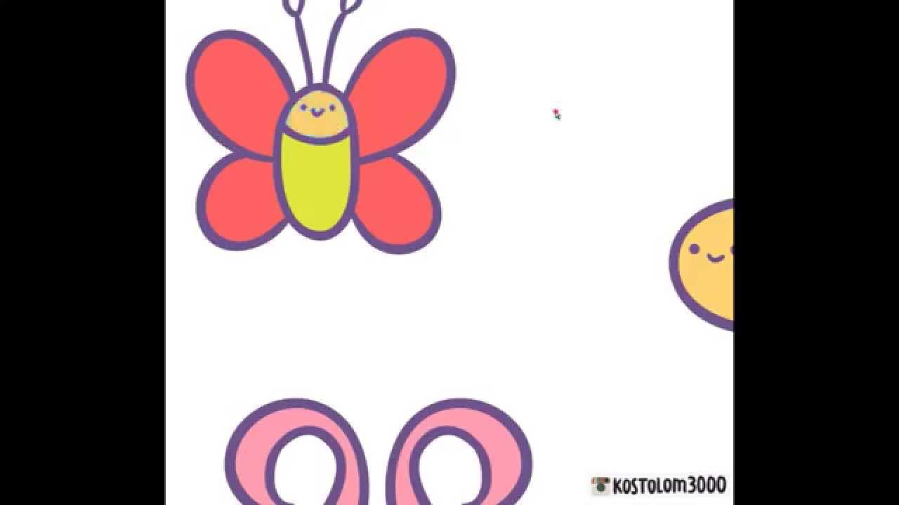 Drawing vector seamless pattern - video process