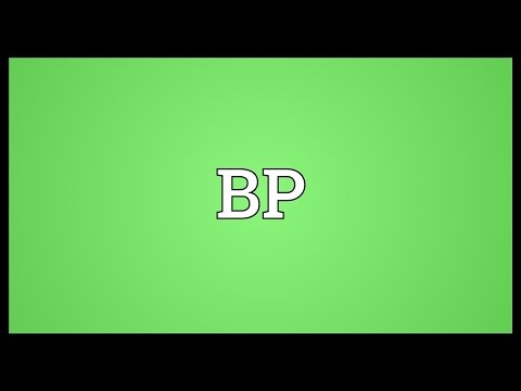 BP Meaning