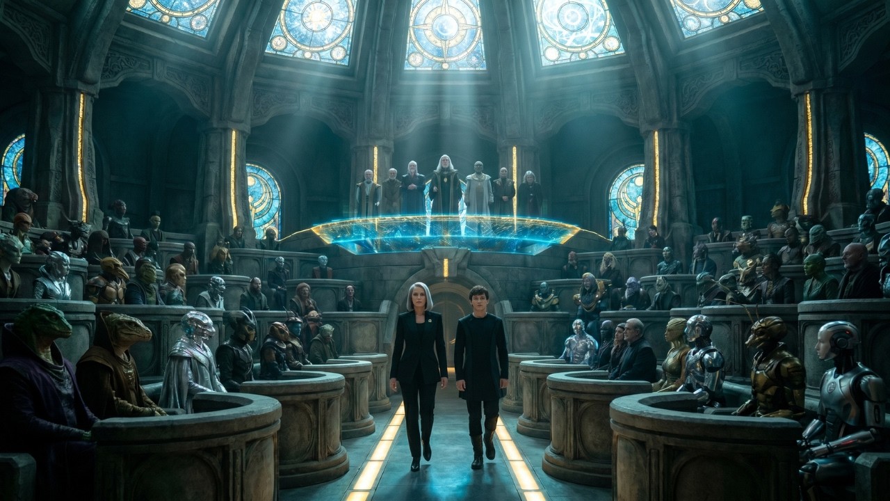 Humanity Left the Galactic Council in Silence — Minutes Later the Galaxy Panicked | HFY