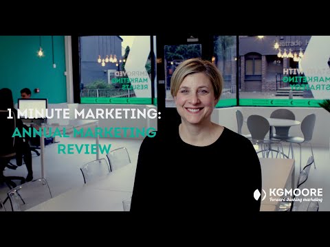 1 Minute Marketing - Annual Marketing Review