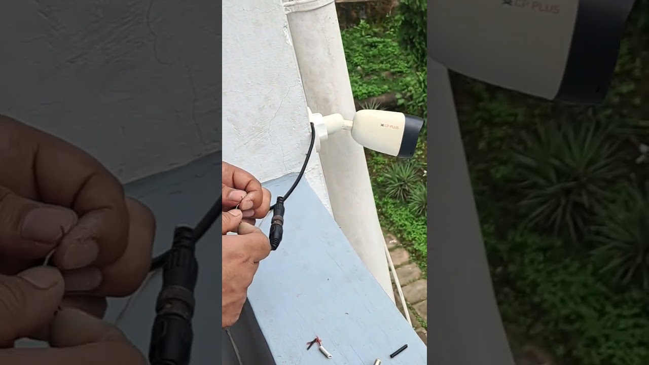 Learn to connect camera wires. #camera #connection #wireworks #wireconnection