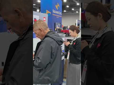 Refinecolor Printer in 2025 Las Vegas ISA Exhibition #uvprinter #A3Uv #6090 Uv flatbed printer