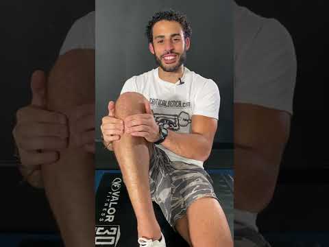 How to Massage Your Shin Splints in Less Than 60 secs! #shorts