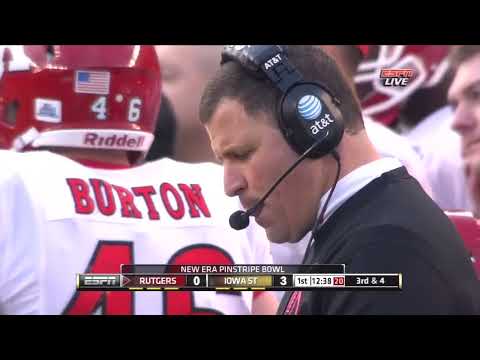NCAAF 2011 New Era Pinstripe Bowl Rutgers Vs Iowa State