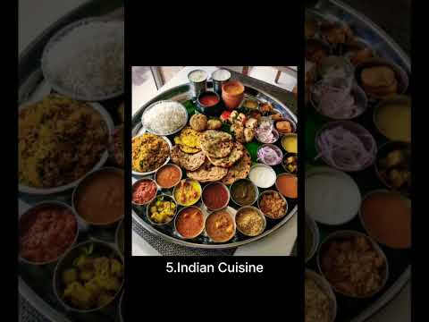 Top 5 Best Cuisines in the World #top5 #best #cuisines #world #ytshorts
