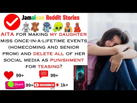 AITA For Making My Daughter Miss Homecoming and Senior Prom As Punishment | Reddit Story #aita #asmr