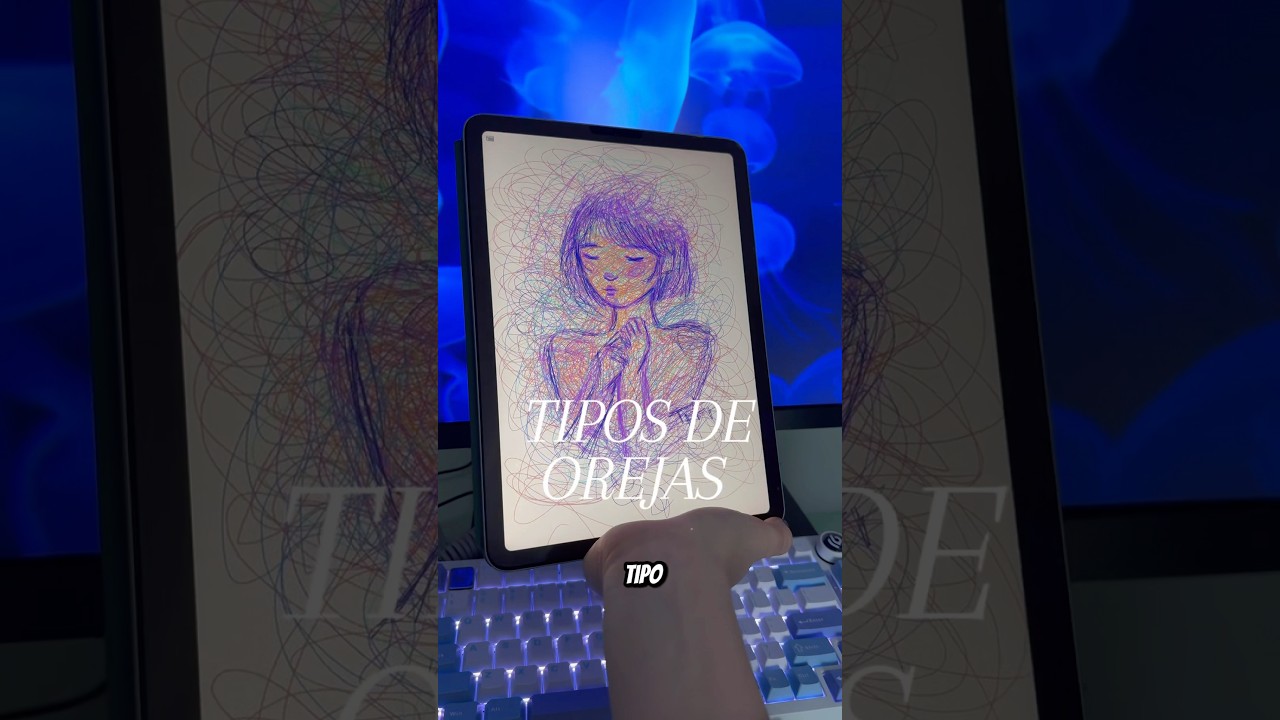 TYPES OF EARS 👂 #art #arttutorial #digitalart