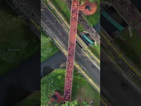 Melihat Dari Atas Tebet Eco Park - Jakarta